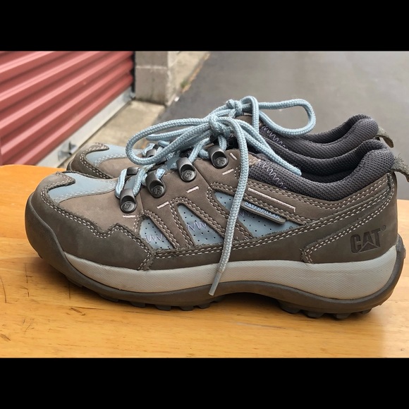 Caterpillar | Shoes | Cat Leather Steel Toe Safety Shoes Ansi Z4 Pt99 M ...